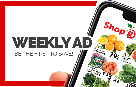 Shop and Save Market One Stop Grocery Shop - Weekly Ads